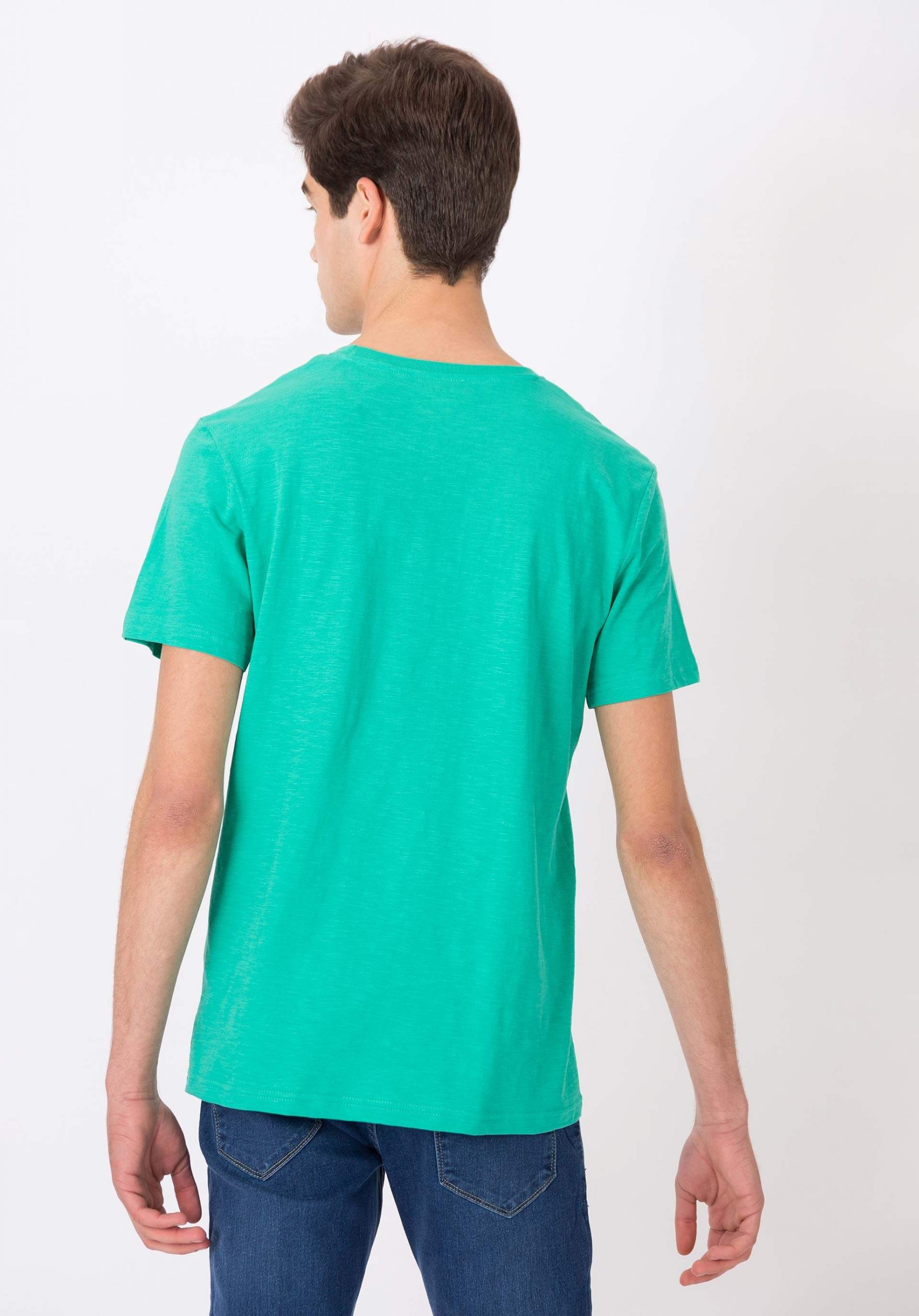 T-shirt verde com estampa - Tiffosi | Jutina | Compre Online